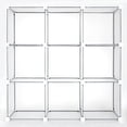 Achim DIY Modular Storage Unit, 12x12x12, Clear Frost - Walmart.com