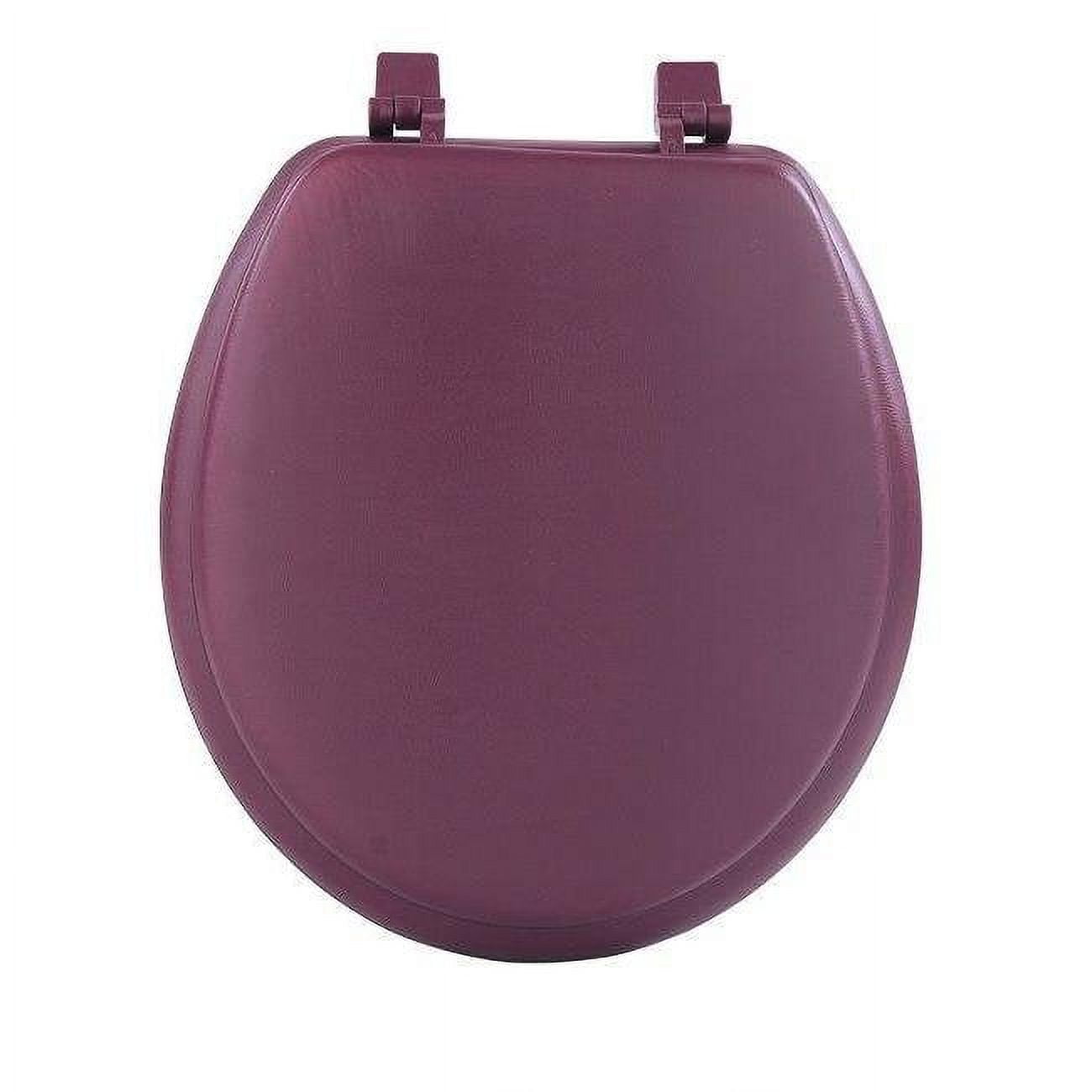 Achim Home Furnishings Fantasia 17 Inch Soft Standard Vinyl Toilet Seat ...
