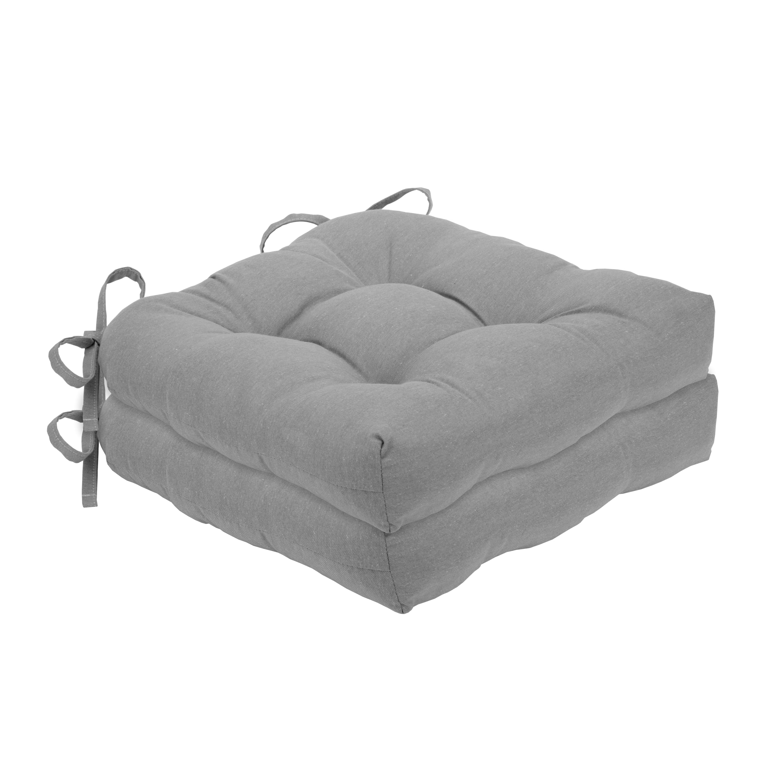 Achim Importing Co. Inc Chase Tufted Chair Seat Cushions, Set of Two ...