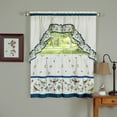 Achim Love Birds Print Kitchen Curtain and Swag Set - Walmart.com