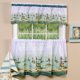 Achim Kitchen Curtain and Valance Set, Hamptons - Walmart.com