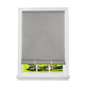 MOOD Faux Wooden Blinds | 35" Room Darkening Shades | Cordless, Comfort ...