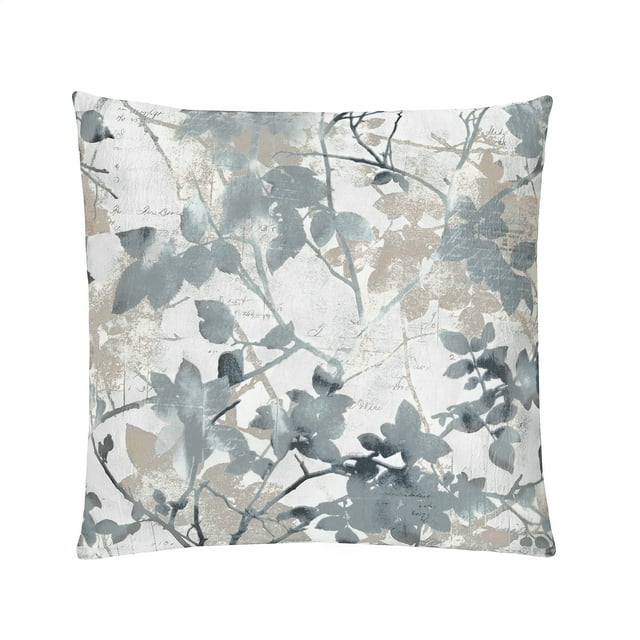 Achim Tranquil Mist 18" Decorative Square Throw Pillow - Walmart.com