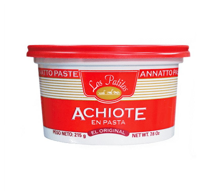 Achiote en Pasta Los Patitos 210 g (7.4 oz) Product of Costa Rica ...