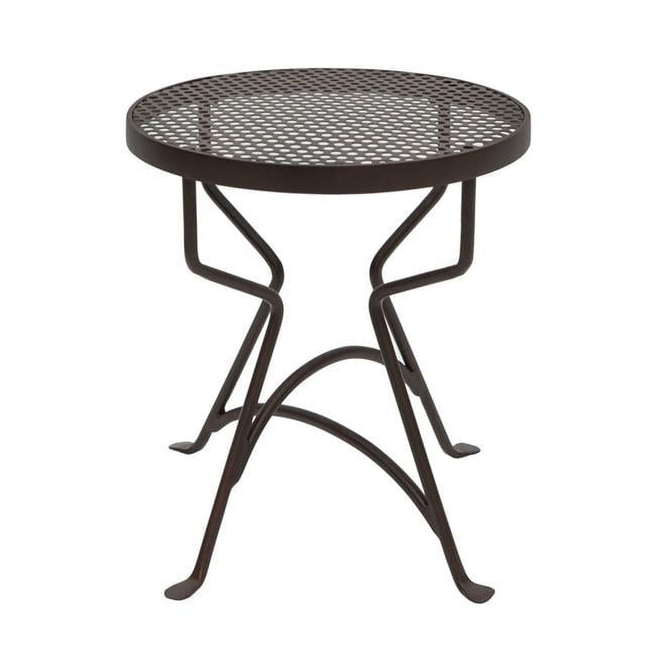 Achla Designs 12.5" H Round Roman Bronze Wrought Iron Capri Plant Stand ...