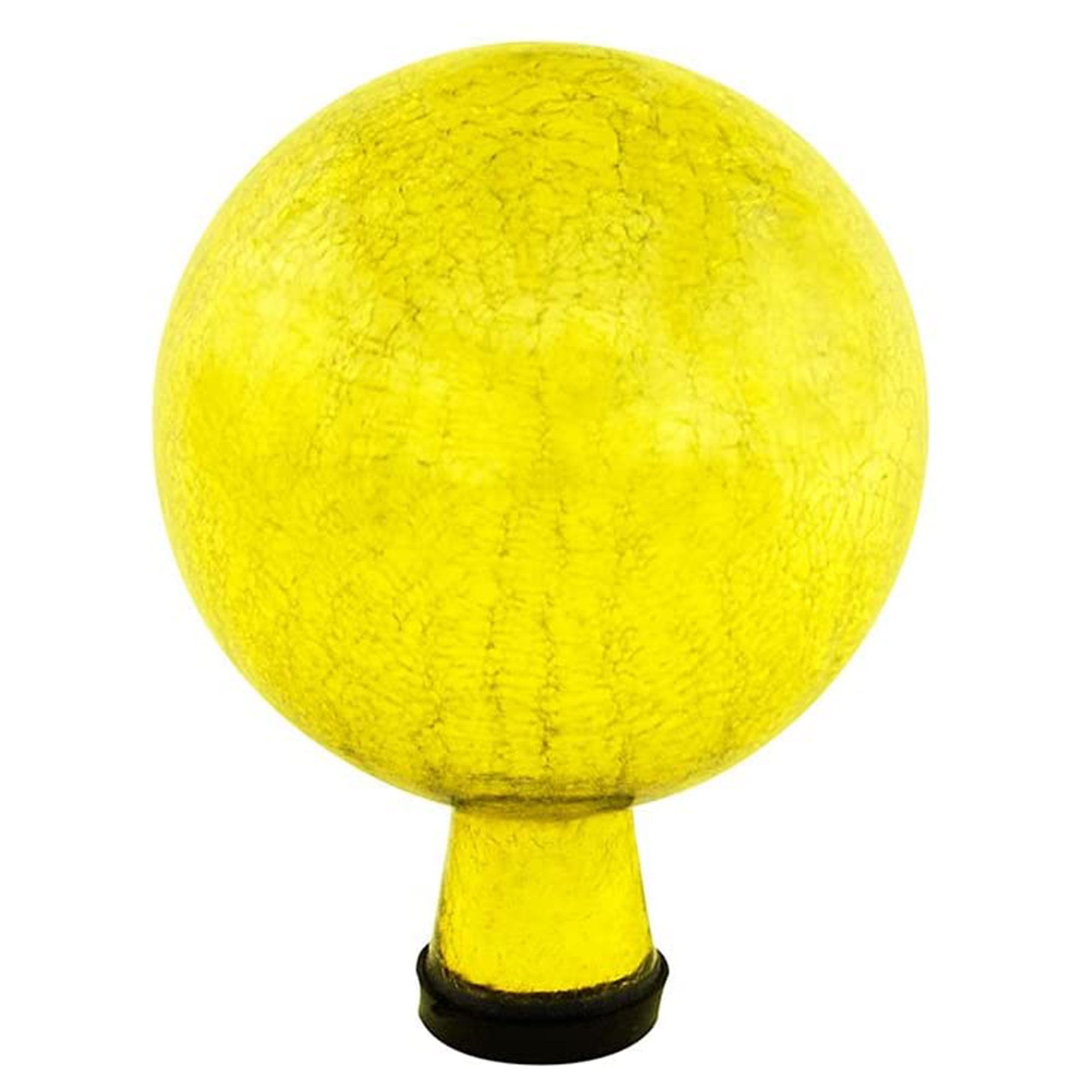 Achla Designs 6 Inch Gazing Glass Globe Sphere Garden Ornament, Lemon ...