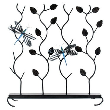 Small Cast Iron Scrollwork Fireplace Fire Screen with Doors - Walmart.com