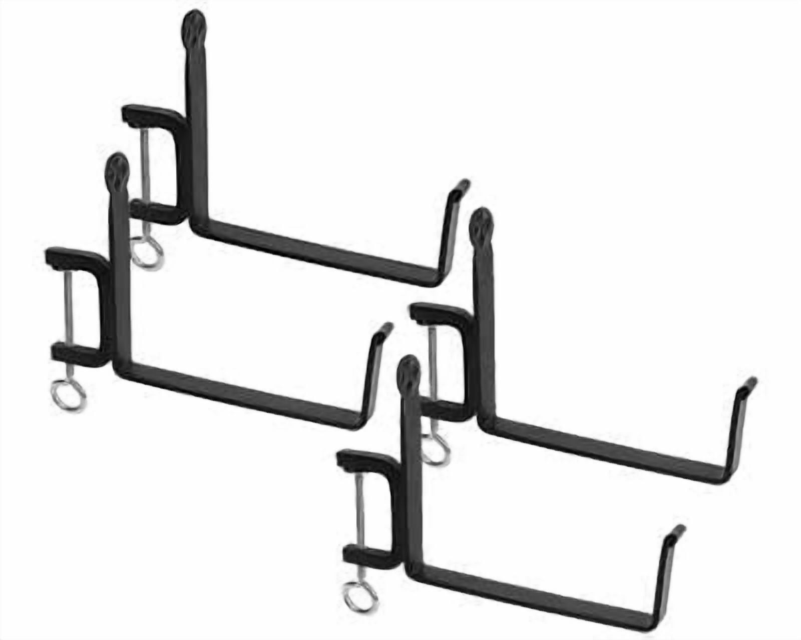 Achla Designs SFB 02C 8 inch Railing clamp Window Flower Box Brackets ...