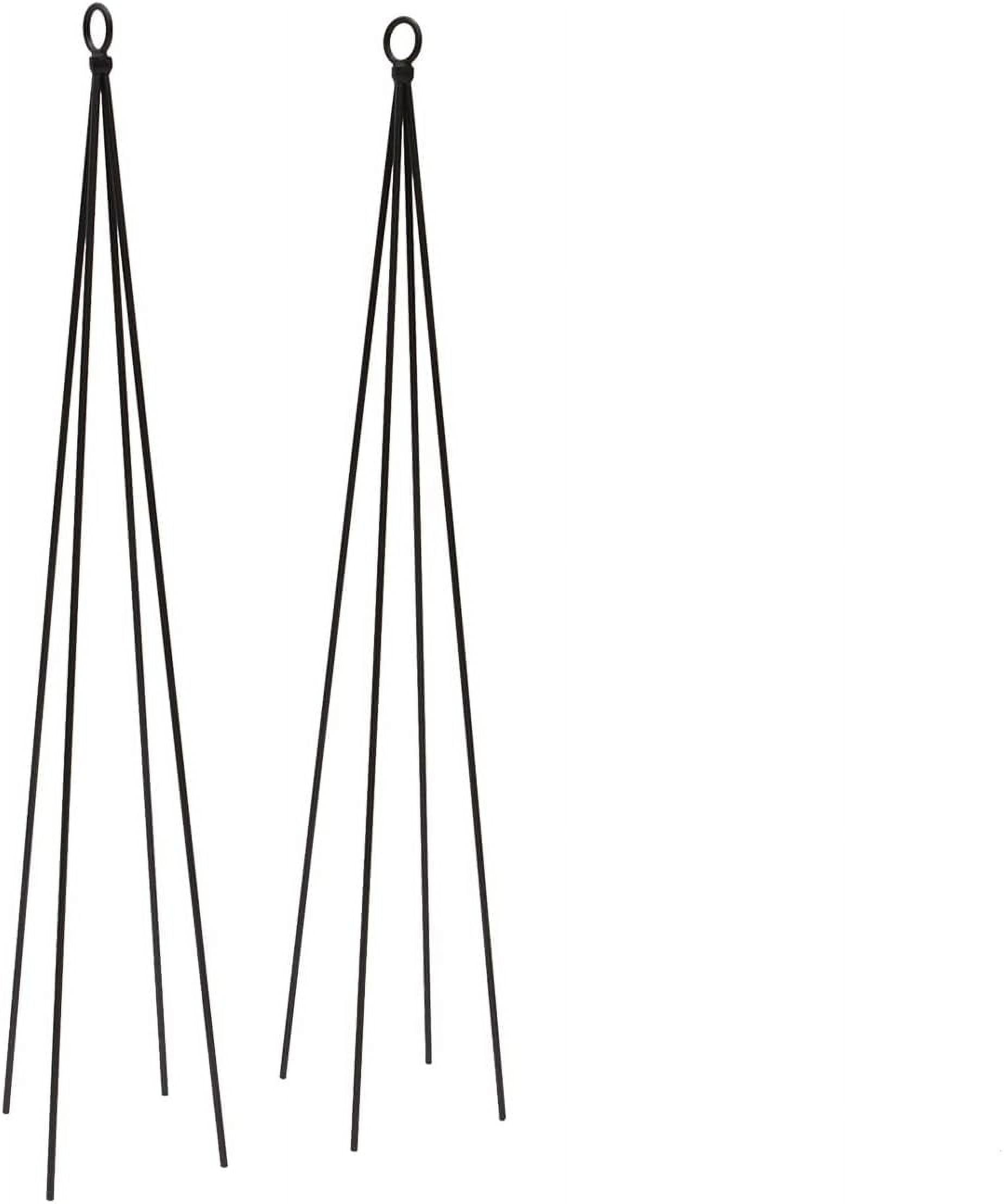 Achla Designs Wrought Iron Container Garden Trellis - 2 Pack - Walmart.com