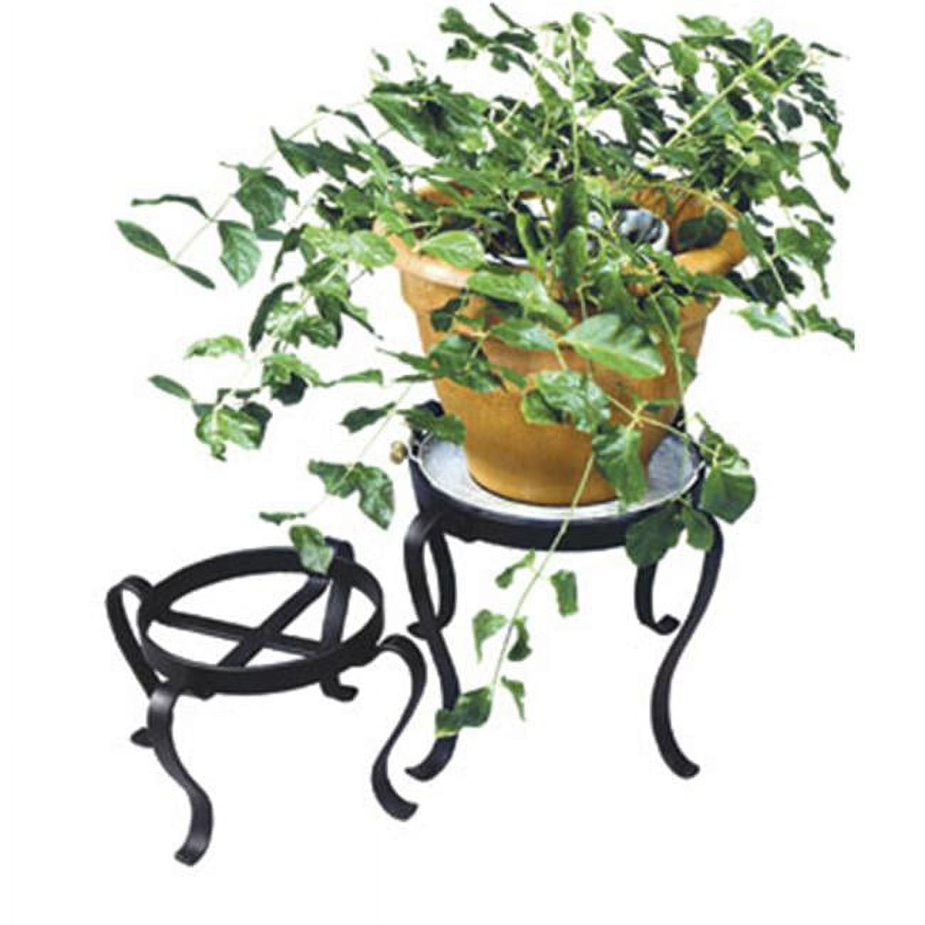 Achla Patio Plant Stands, Black, 8"H, Pack of 3 - Walmart.com