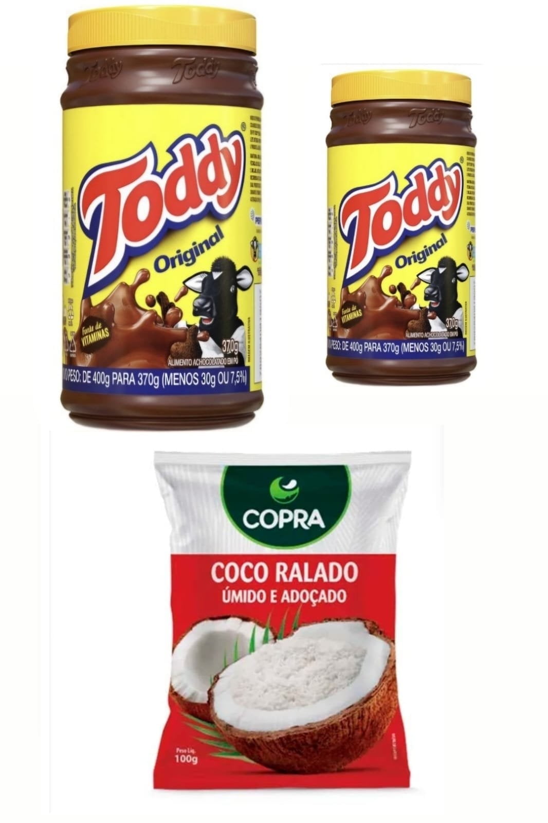 Achocolatado Brasileiro Toddy 370g Pack 2x370g Brazilian Chocolate ...