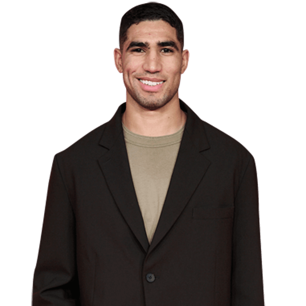 Achraf Hakimi (Suit) Half Body Buddy Cutout - Walmart.com