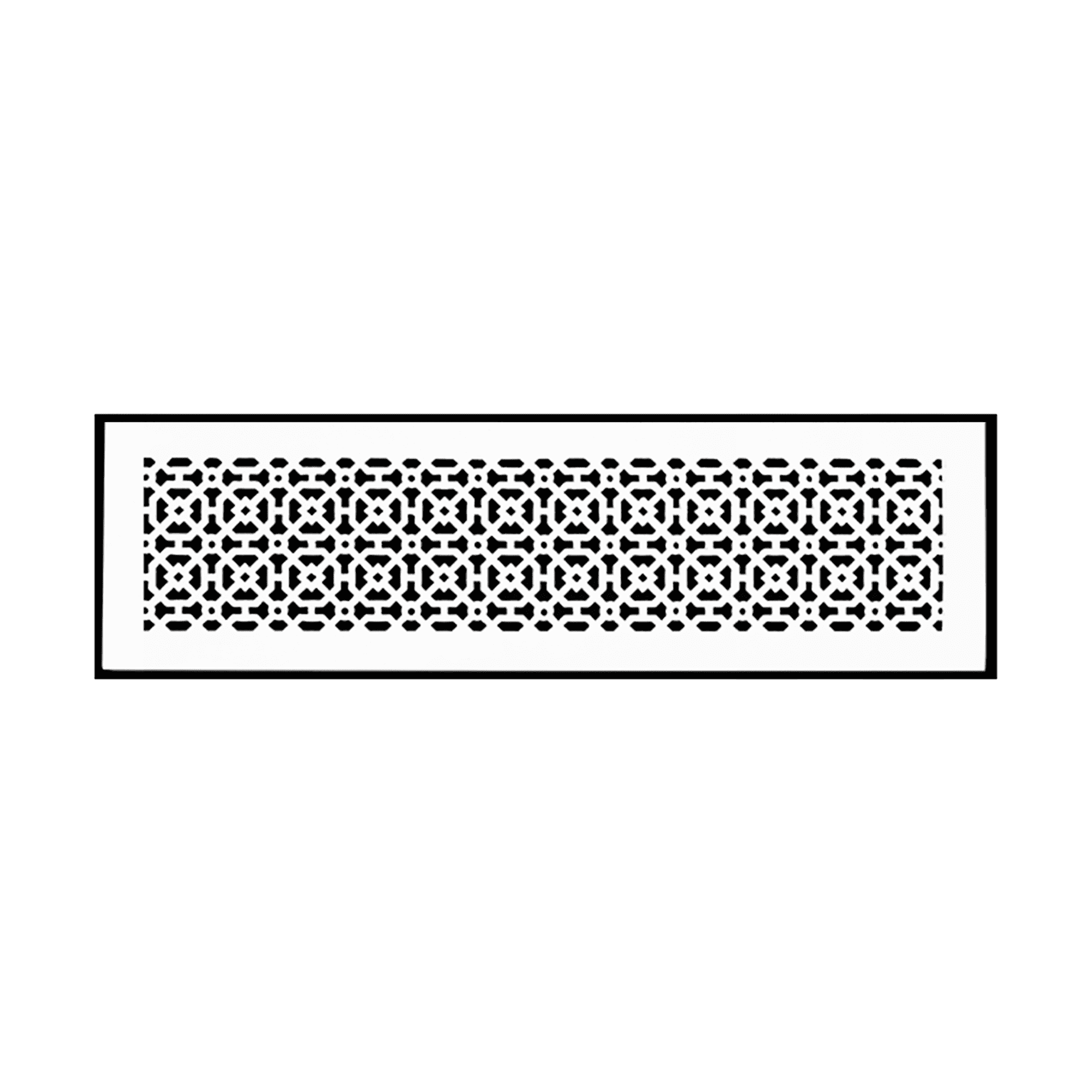 Achtek Air Return 6"x26" (Overall Size 8"x28") | Cast Aluminum Air ...