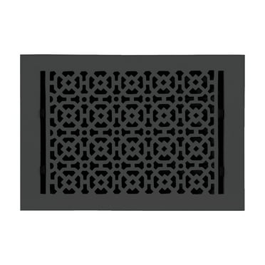 Renovators Supply Black Air Vent Registers, Grilles and Vents 11-3/8" x ...