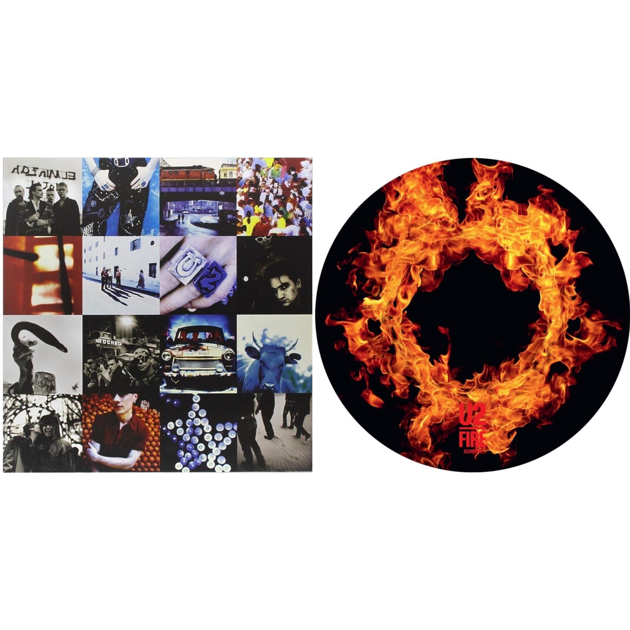 Achtung Baby (180G/2 LP) & Fire (40Th Anniversary Edition/Picture Disc ...