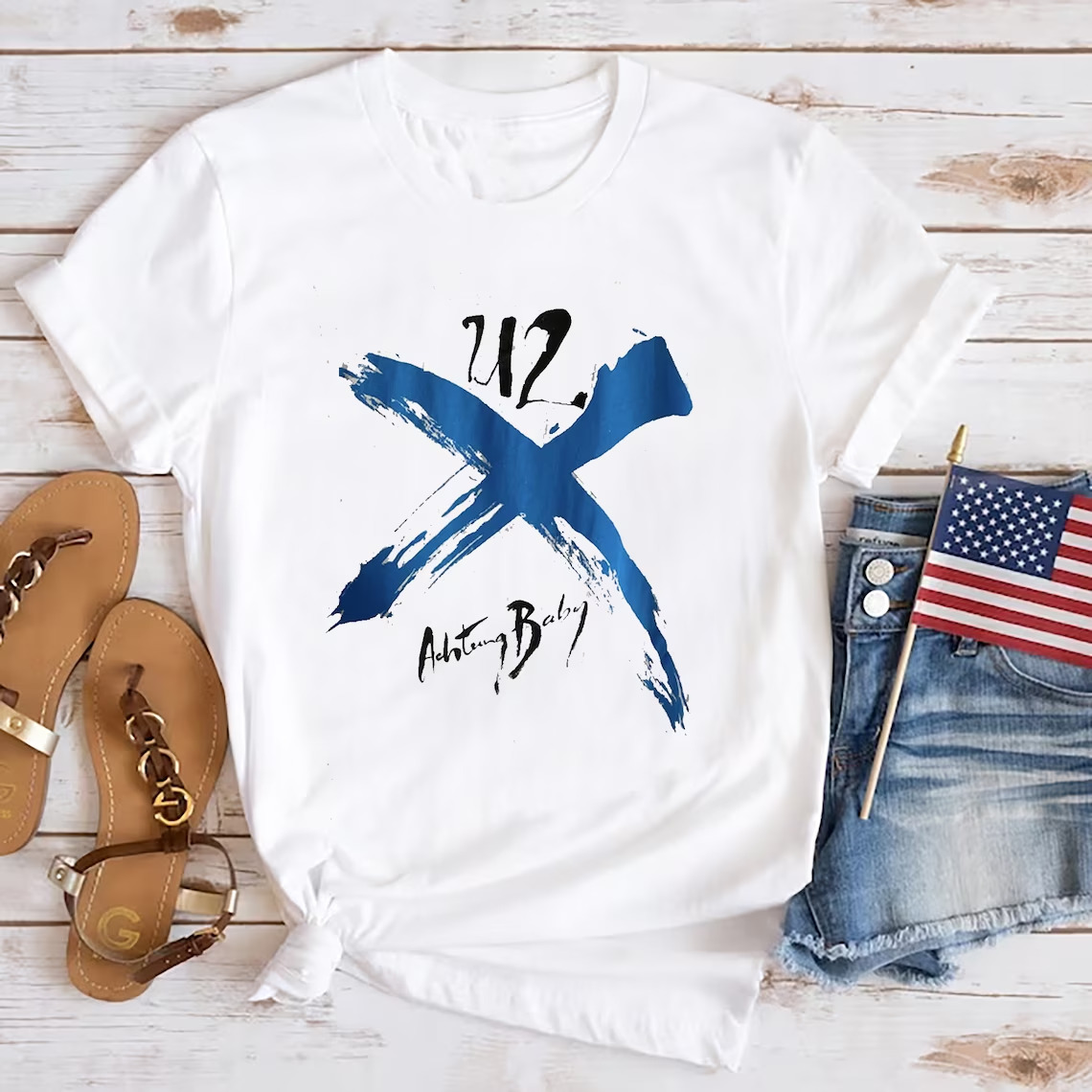 Achtung Baby U2 Band T-shirt Full Size S-5XL - Walmart.com