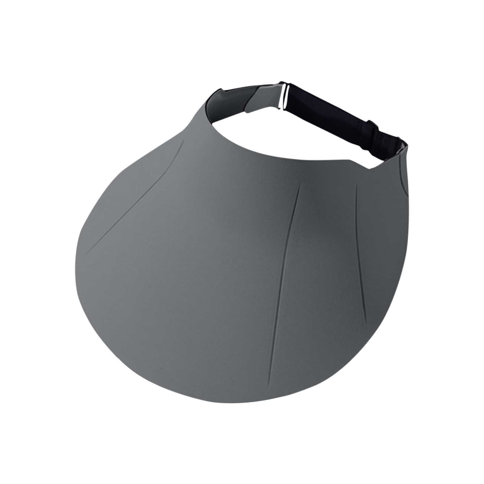 Achuyrbd Women's Foldable Soft Sun Visor Hat, Adjustable Wide Brim UV ...