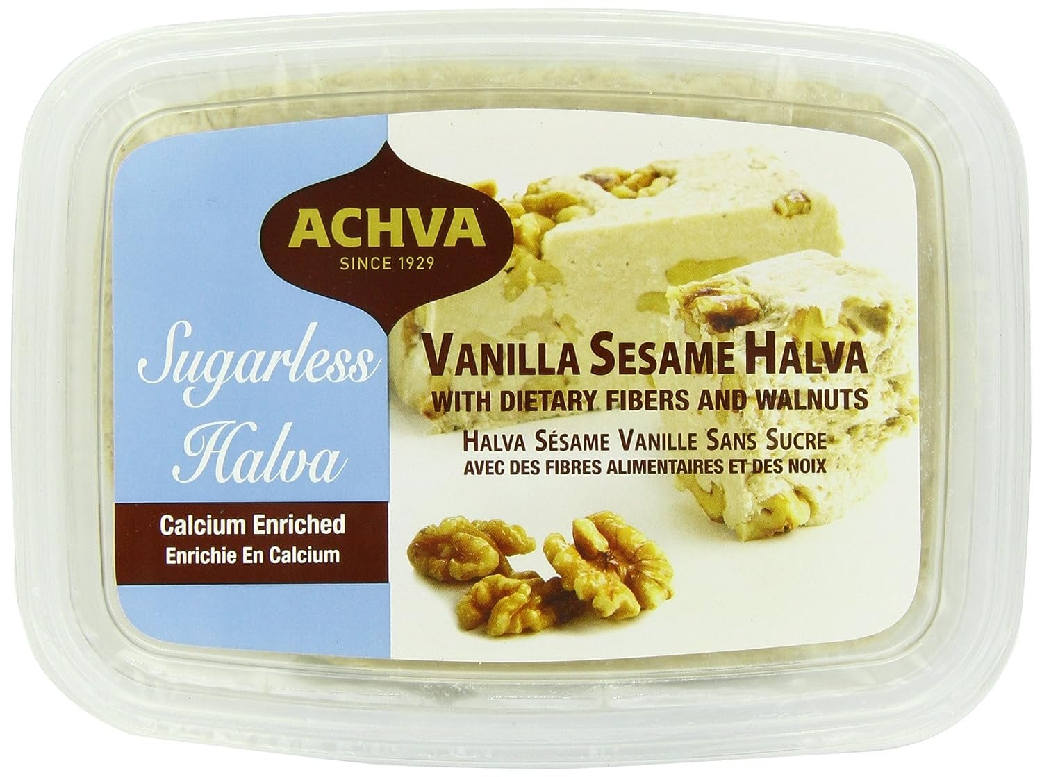 Achva No Sugar Added Halva, 14.11 Ounce - Walmart.com