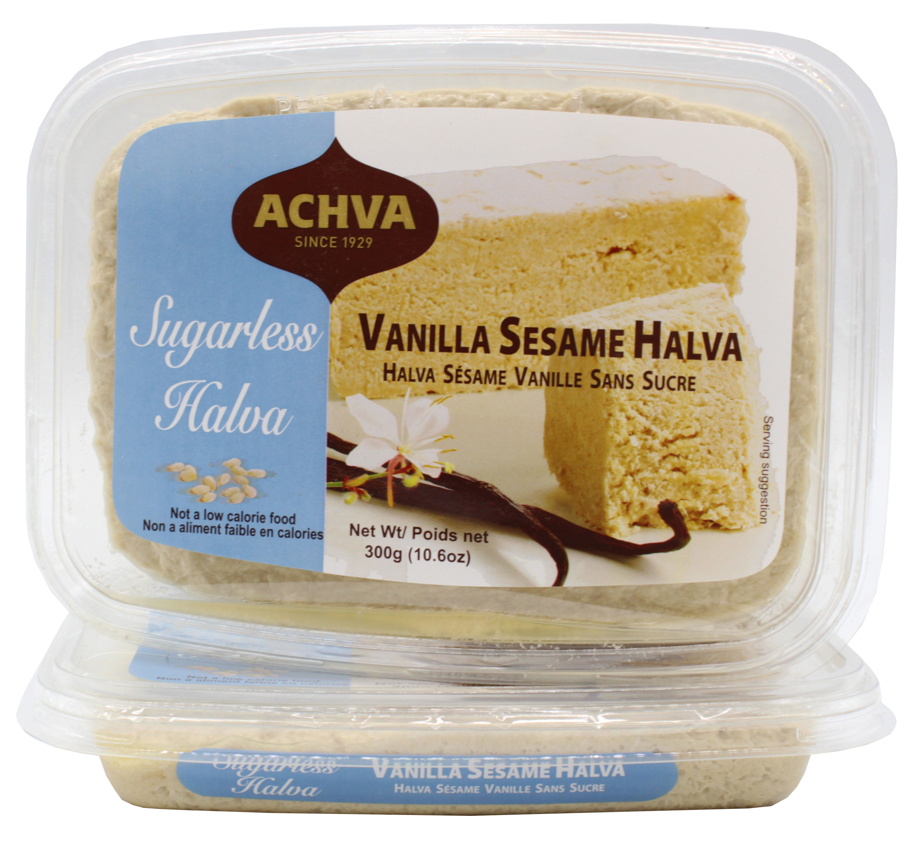 Achva Vanilla Kosher Sugar Free Sesame Halva (Pack of 2) - Walmart.com