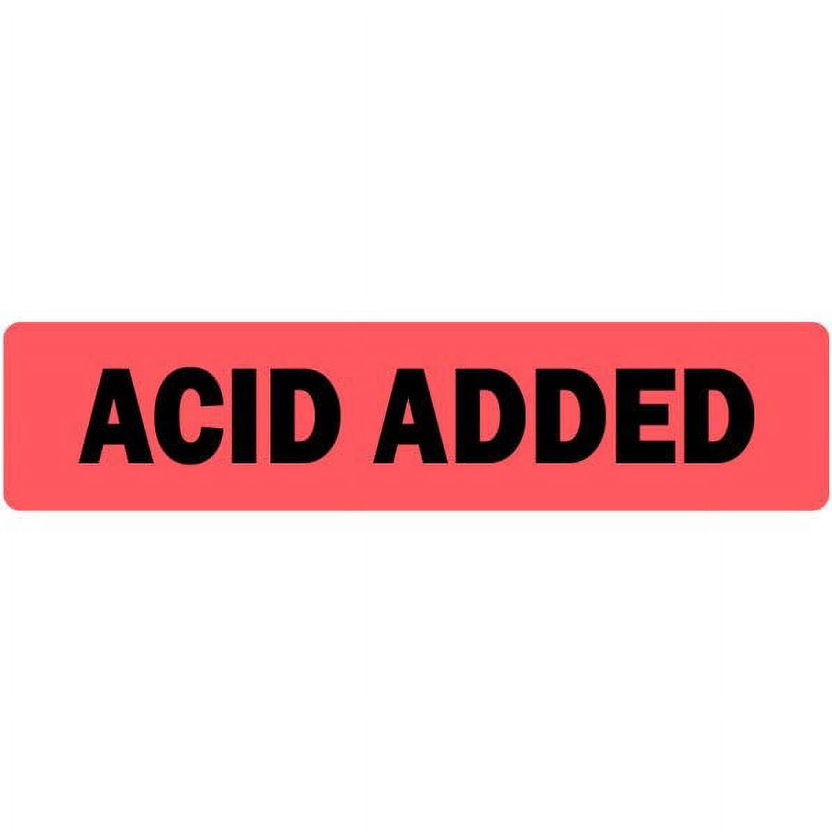 Acid Added Medical Labels - Walmart.com