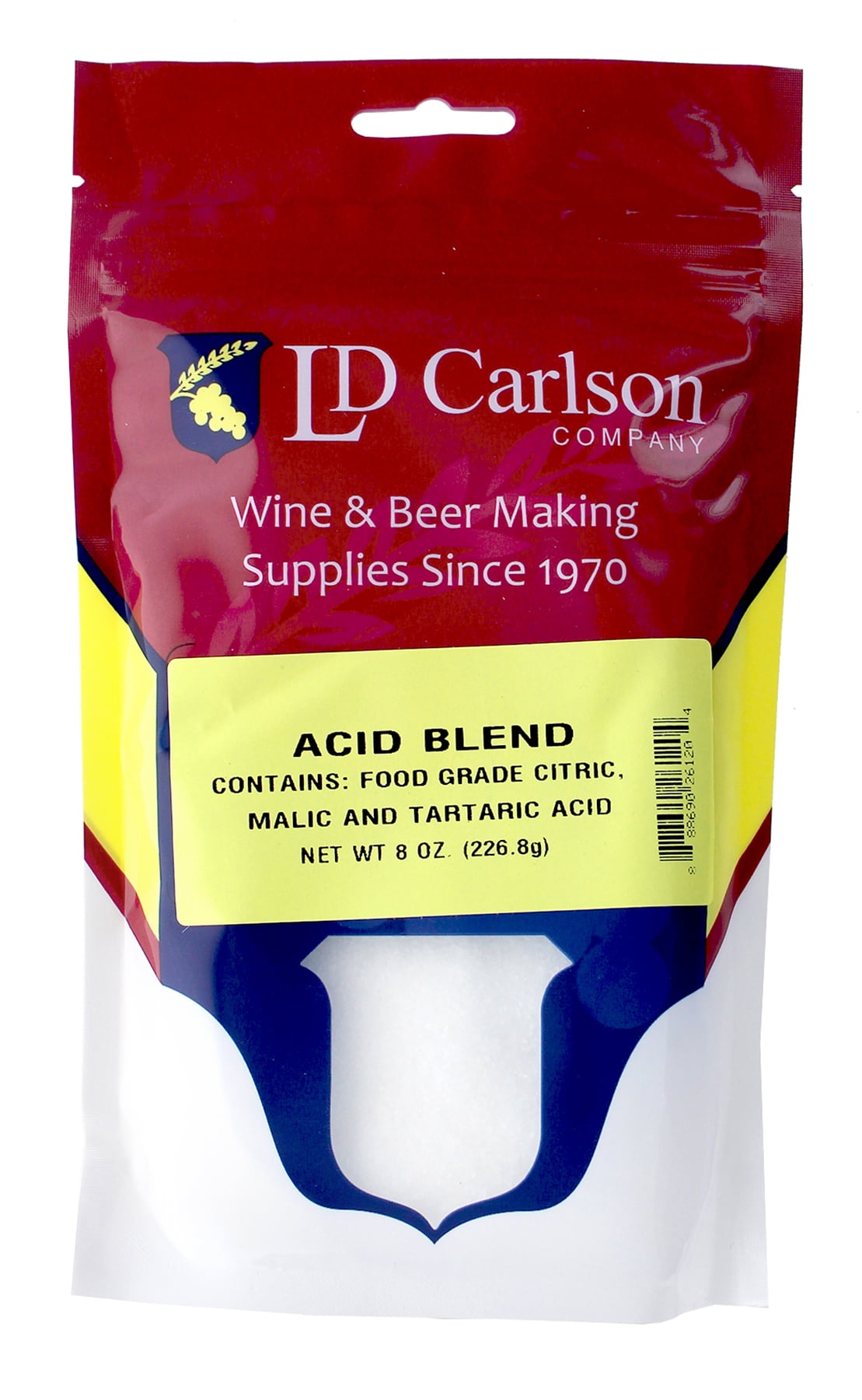 Walmart Acid Blend - 8 oz for Food Wine, Contains Citric, Malic ...