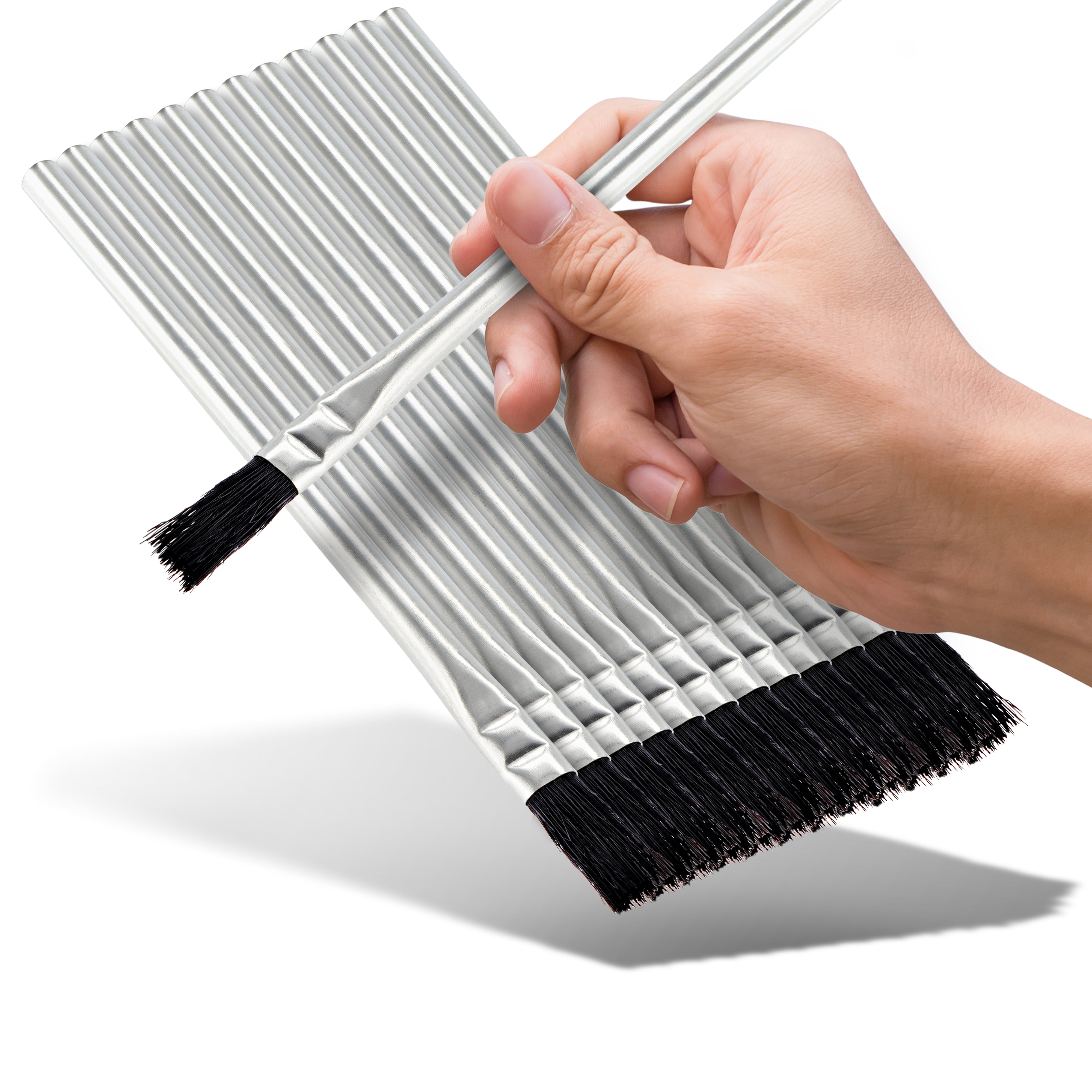 Acid Brushes - 12 Count 3/8 Inch Horsehair Acid Flux Brushes, Disposable Glue Brushes for ...