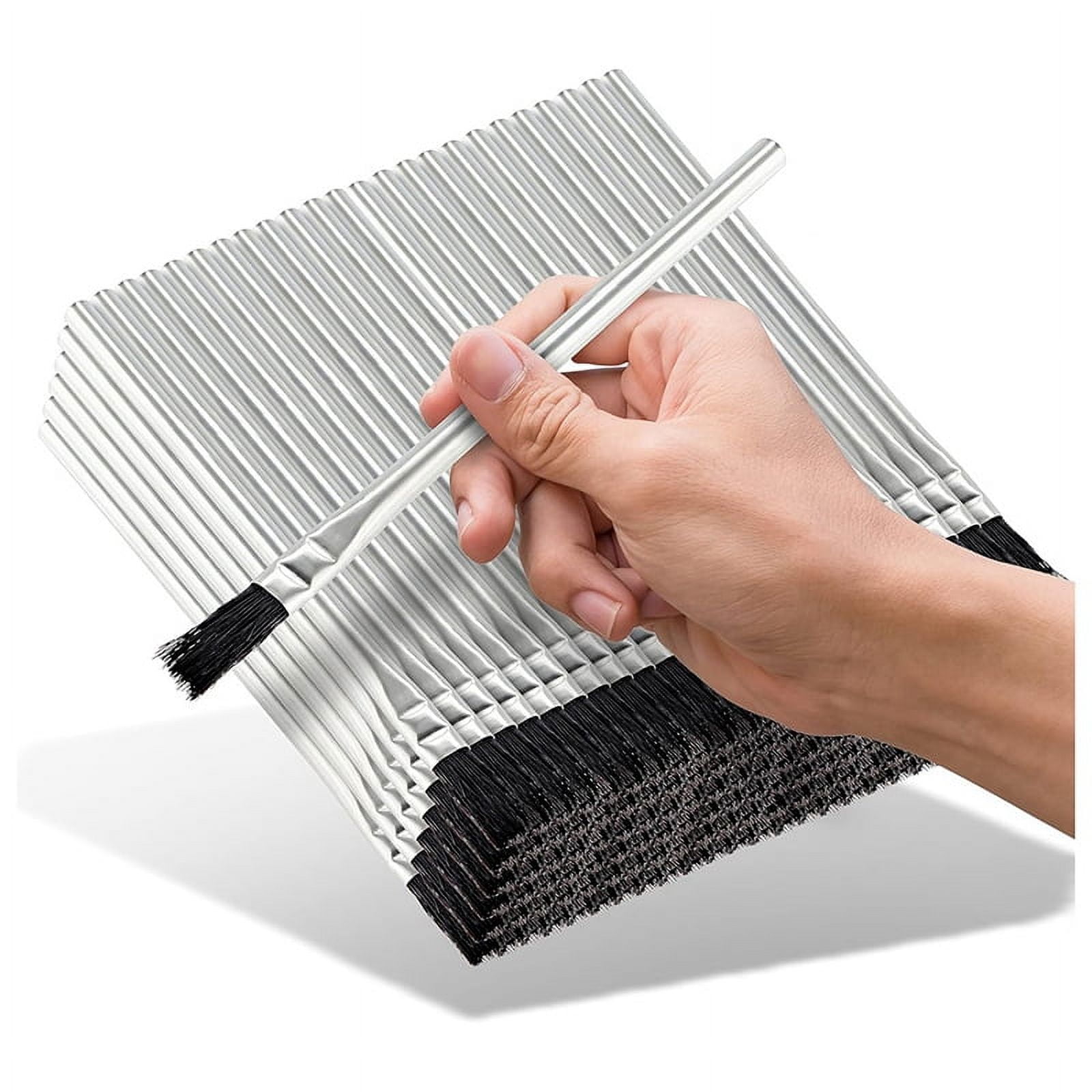 Acid Brushes - 144 Count 3/8inch Horsehair Acid Flux Brushes, Great for ...