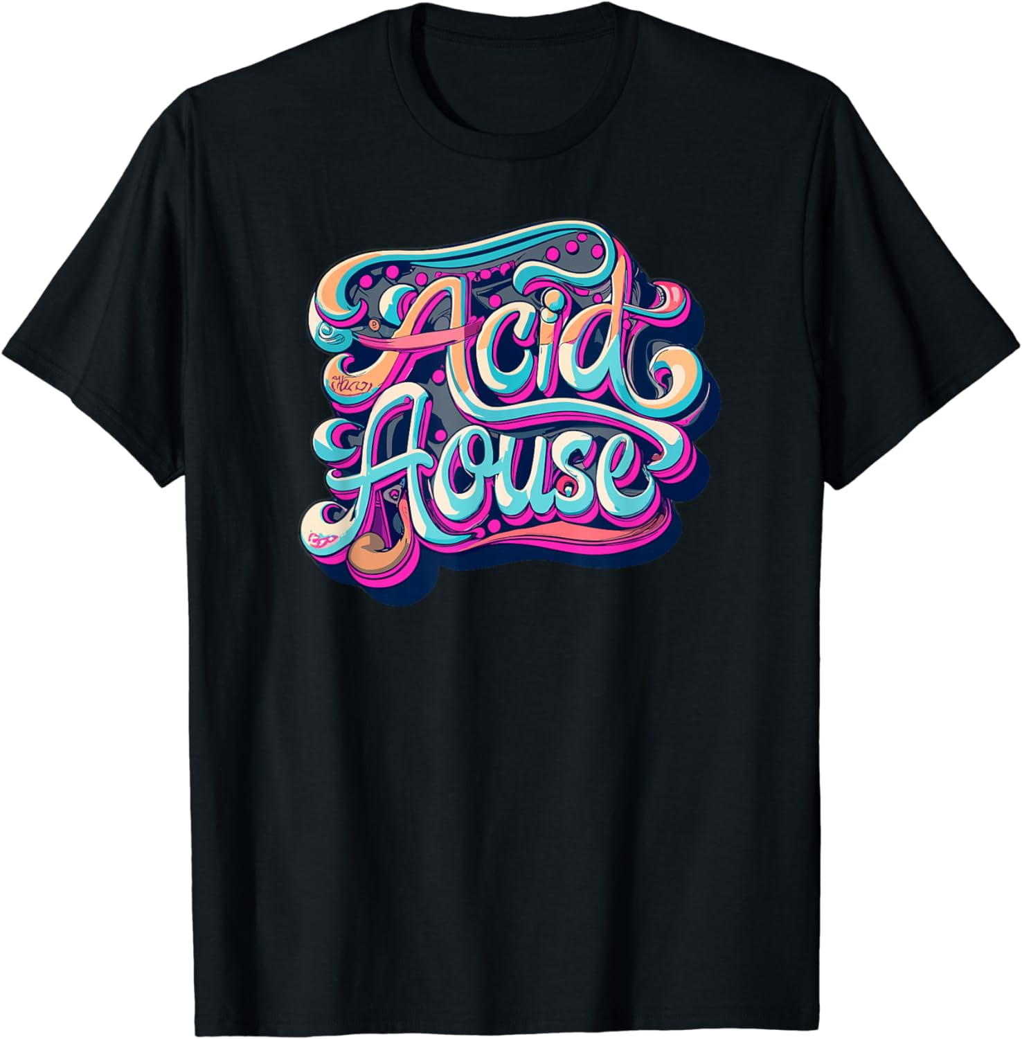 Acid House Rave Music Party Festival Clubbing T-Shirt - Walmart.com