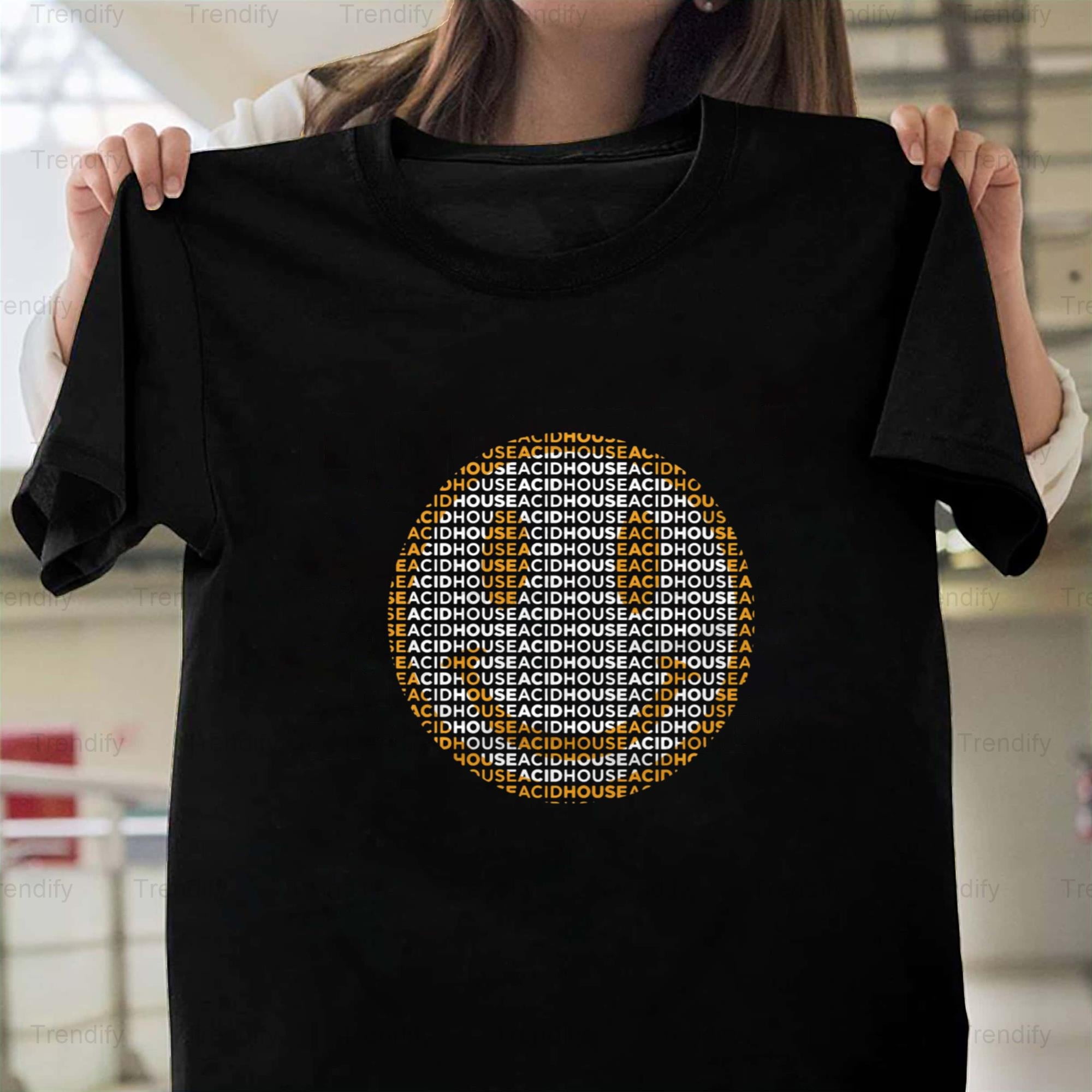 Acid House Smiley Face Classic Rave Culture Electronic Music H12759 T ...