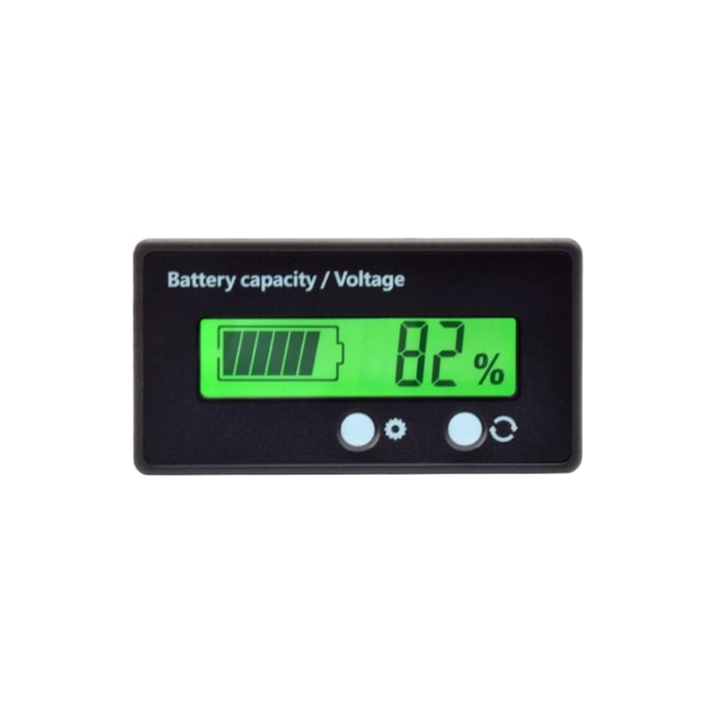 Acid Lead Lifepo4 Lithium Battery Capacity Indicator LED Digital Car ...