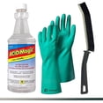 Acid Magic 32 oz Grout Cleaner Bundle with Heavy-Duty Gloves & Grout ...