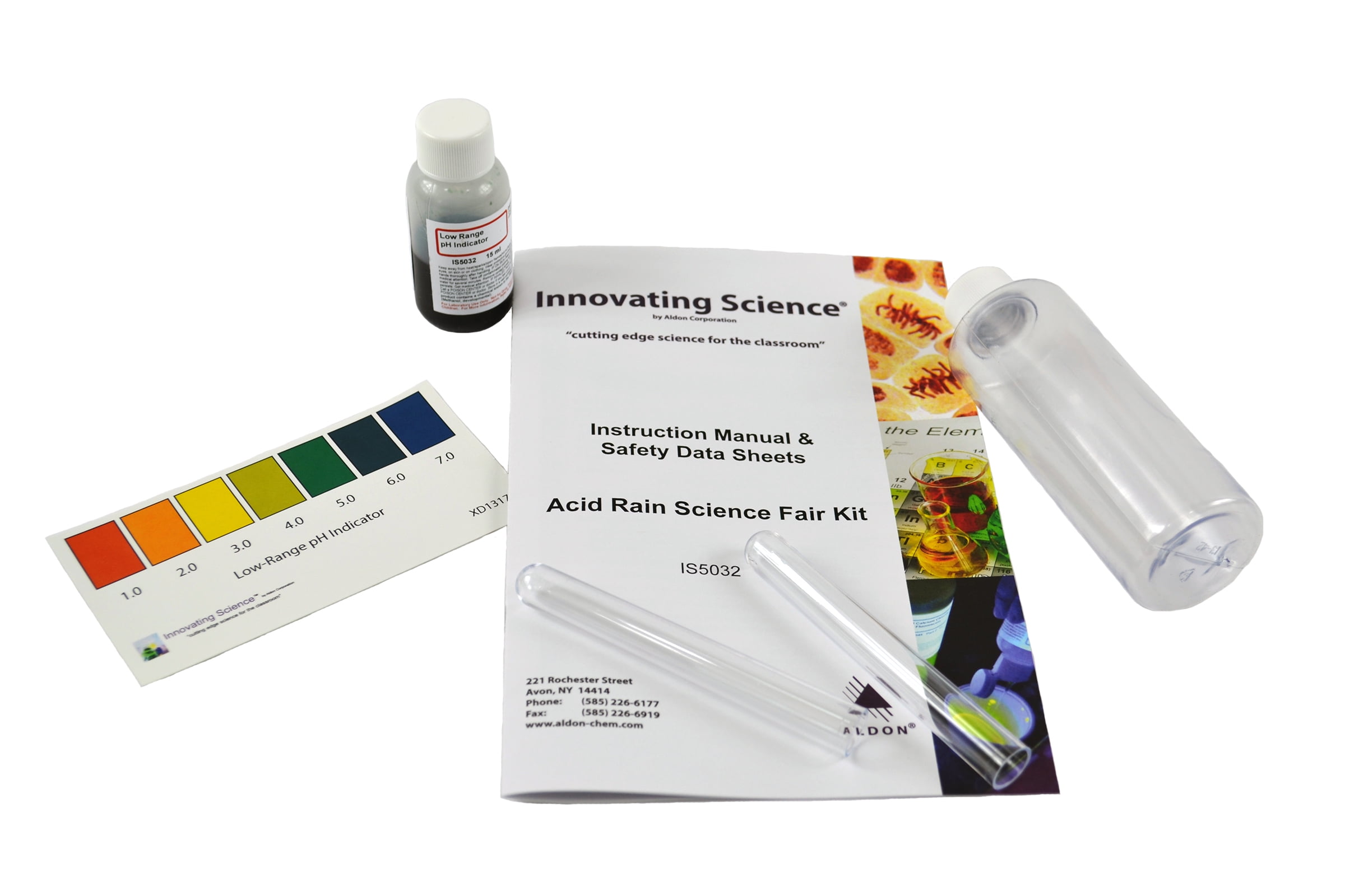 Acid Rain Science Experiment Kit - Explore pH & Test Local Rainfall ...