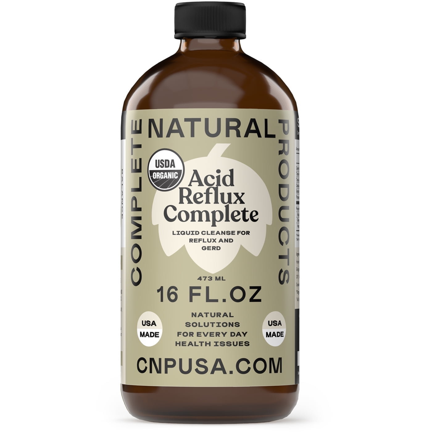 Acid Reflux Complete - 16oz Glass Bottle - Walmart.com