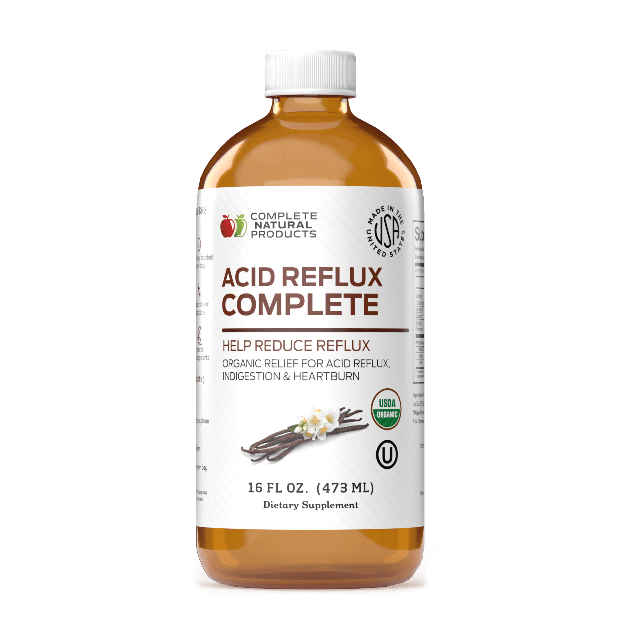 Acid Reflux Complete Natural Organic Liquid Heartburn,, 07/02/2023