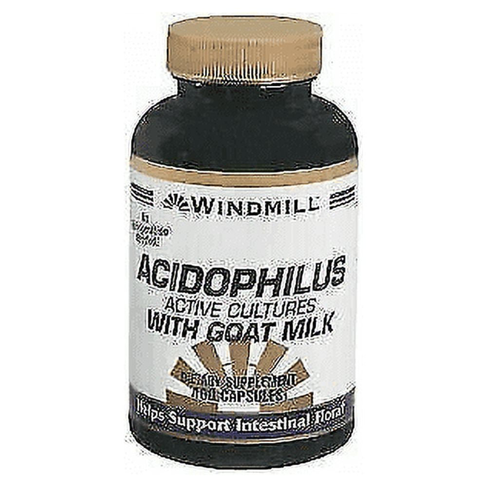 Acidophilus With Goat Milk - 100 Capsules By Windmill, 6-Pack - Walmart.com