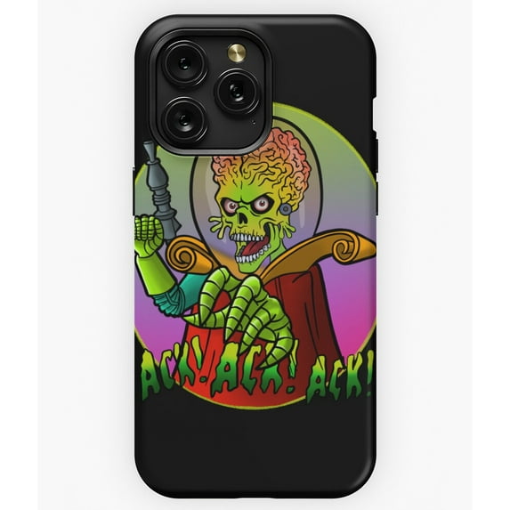 Ack Ack! Mars Attacks! Alien Catchphrase Funny A5707 Phone Case for iPhone 11 to 17 Pro Max ...