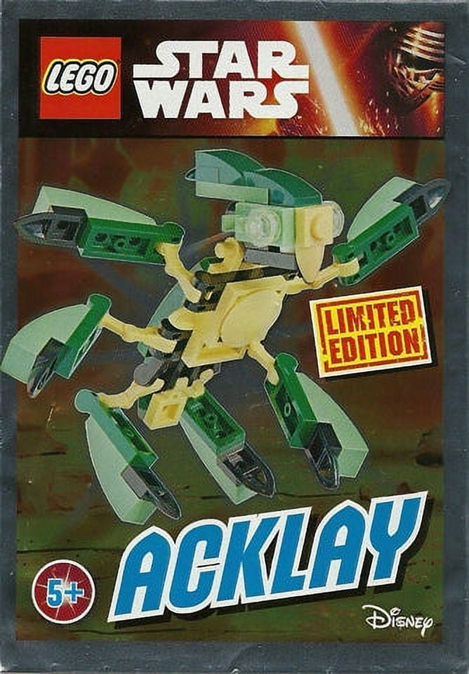 Acklay - LEGO Star Wars Foil Pack (911612) - Walmart.com