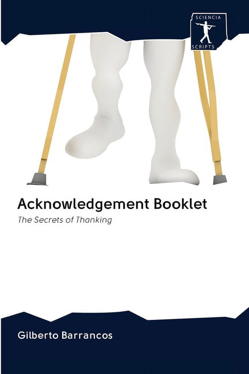 Acknowledgement Booklet (Paperback) - Walmart.com