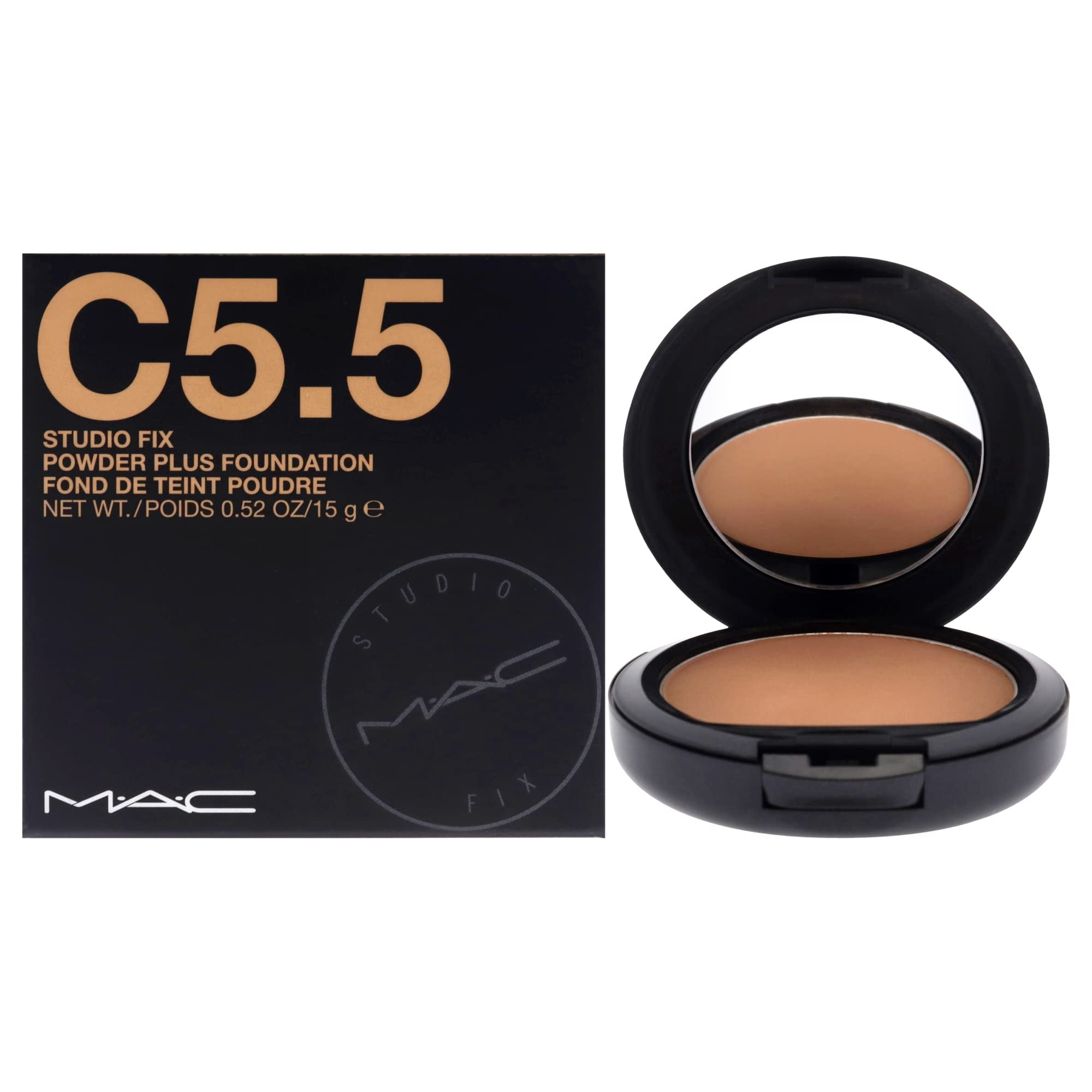 Acm Mac Studio Fix Powder Plus Foundation C5.5,0.52 Ounce (Pack Of 1),Rw-Us-Mac-181 - Walmart.com