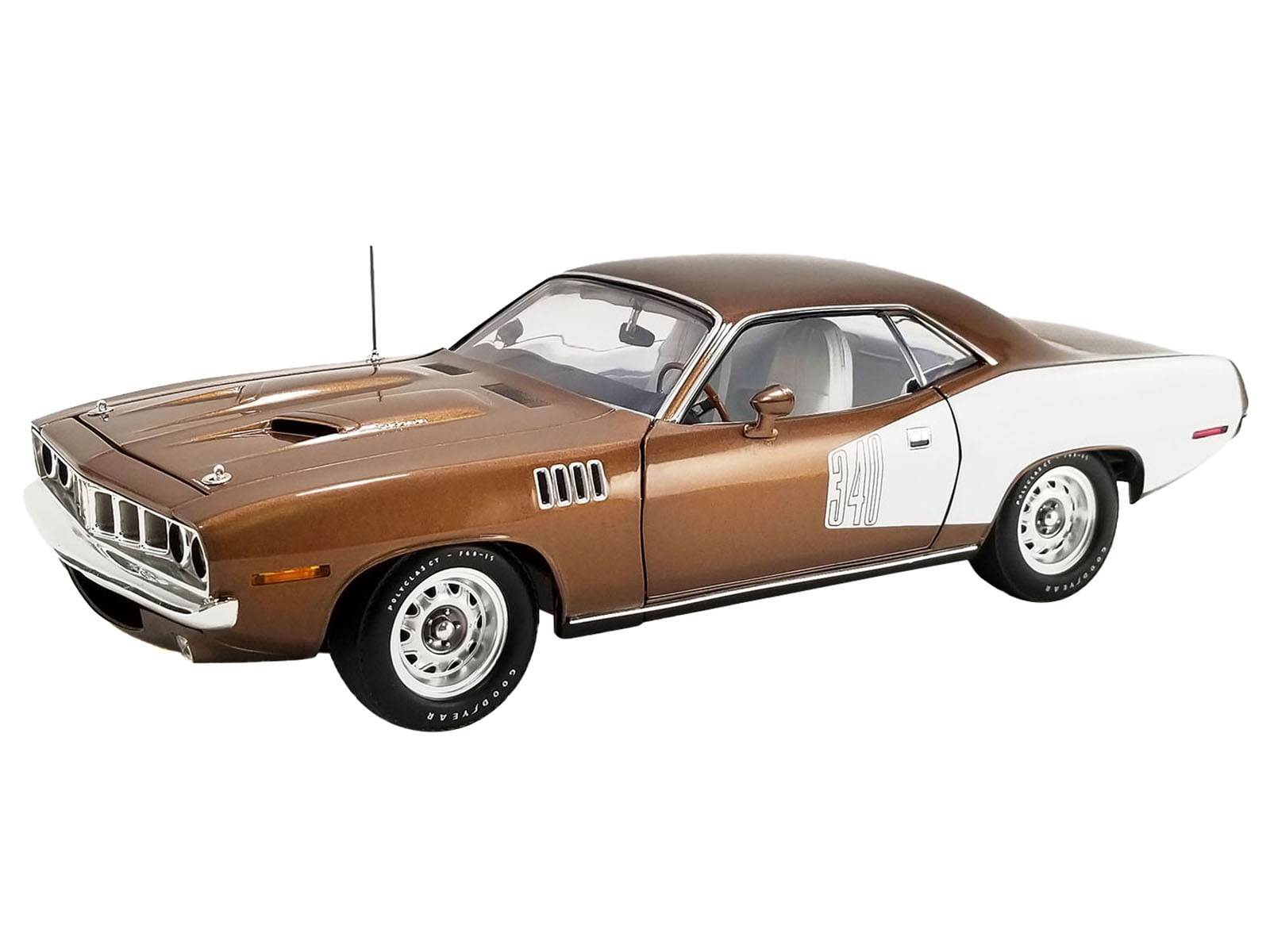1971 Plymouth Barracuda Tahitian Walnut Metallic & White Limited ...