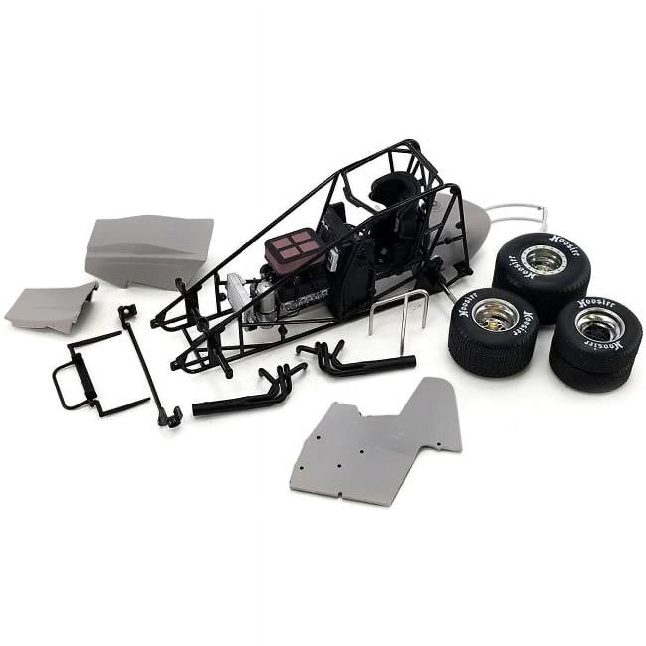 Acme A1800153 Model Kit Winged Sprint Primer Gray 1-18 Scale Diecast ...