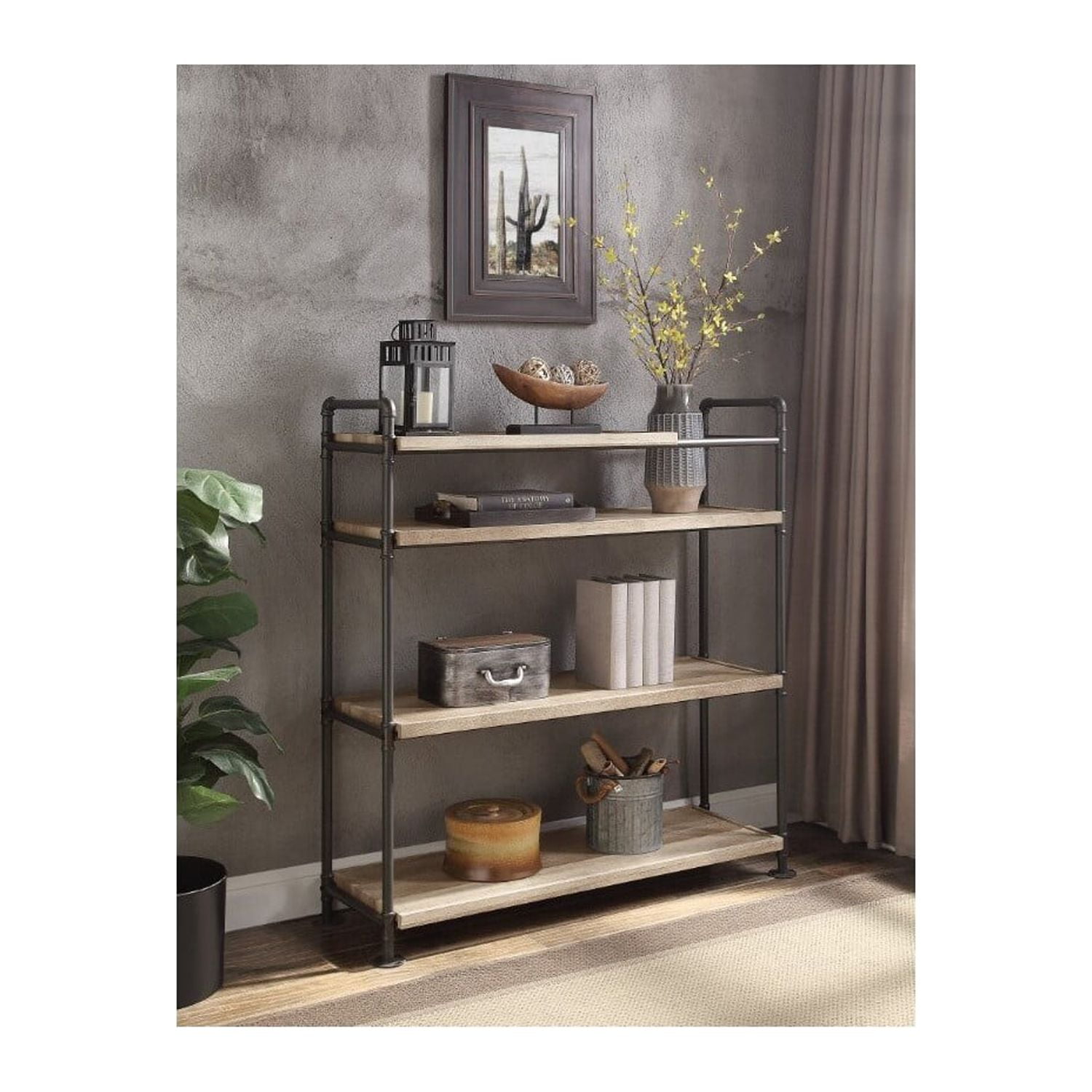 Acme BOOKSHELF W/4 SHELVES-FRAME & HARDWARE - Walmart.com