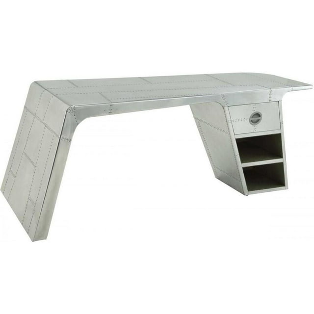 Acme Brancaster Desk, Aluminum - Walmart.com
