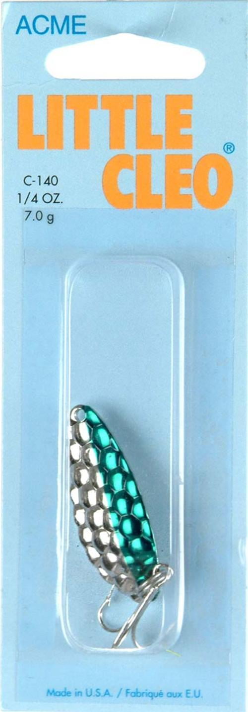 Acme C140/HNG Little Cleo Spoon 1 5/8" 1/4 oz Hammered Nickel ...