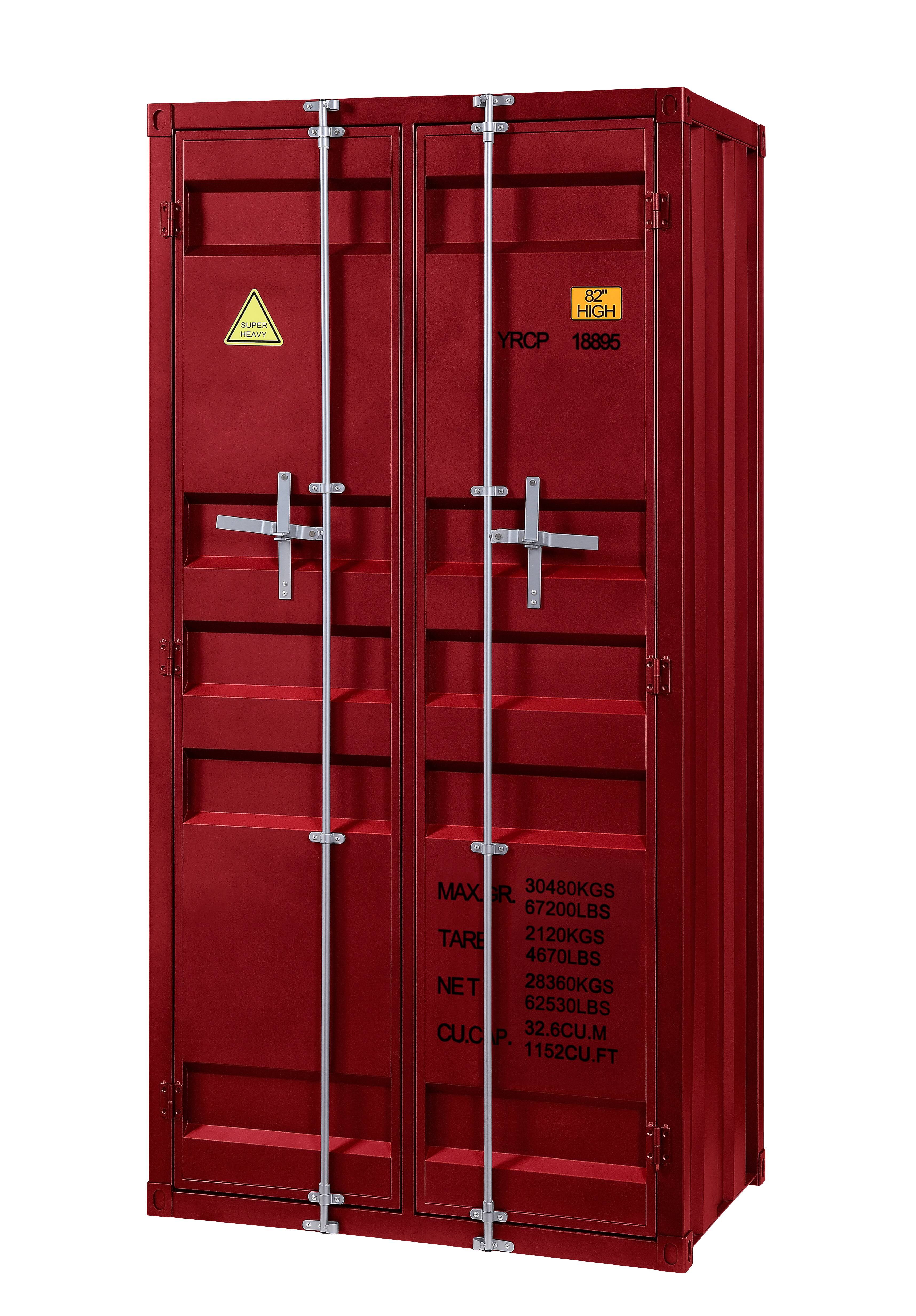 Acme Cargo Rectangular Wardrobe with Double Door, Multiple Colors ...
