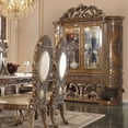 Acme Constantine Curio, Brown & Gold Finish, Resin, Composite Wood ...
