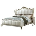 Acme Dresden II Bed in PU & Gold Patina, Multiple Bedsizes - Walmart.com