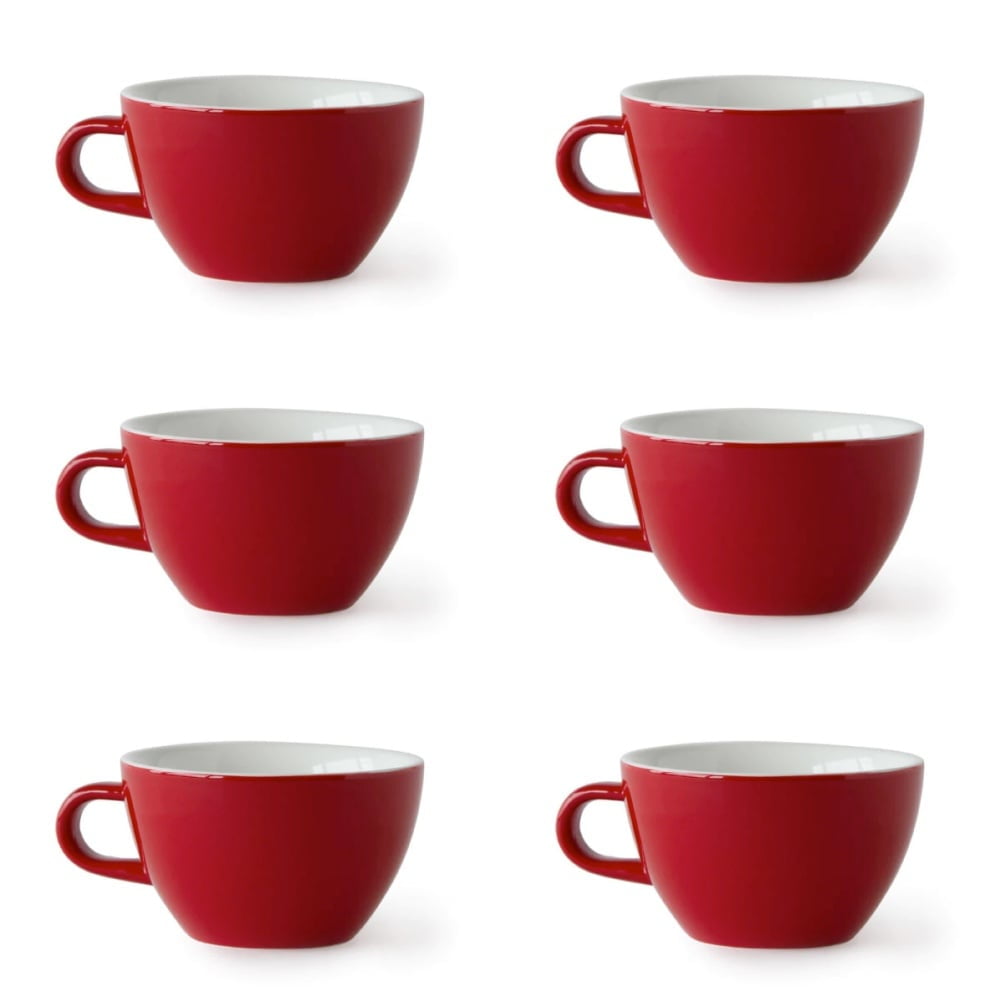 Acme Evo Latte Cup - Rata Red - Set of 6 - Walmart.com
