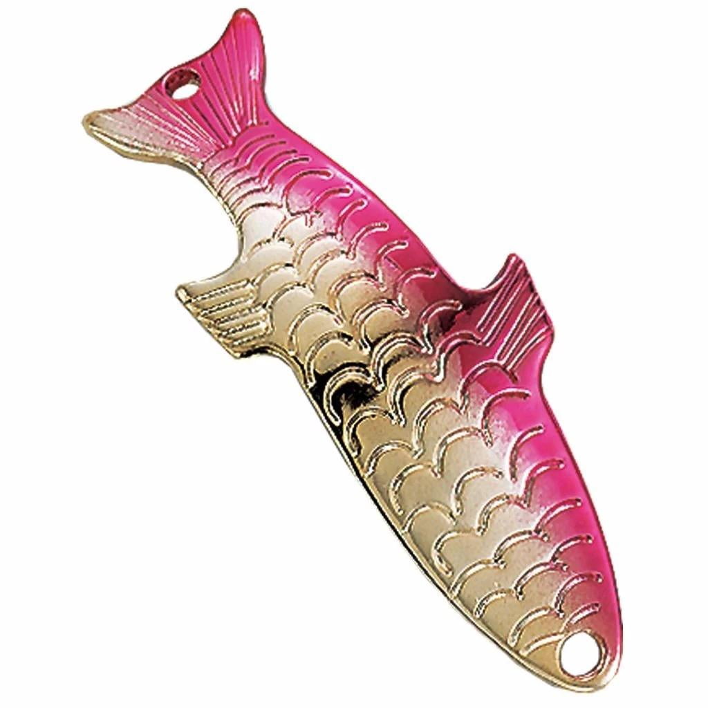 Acme Fishing Lure S303/GNR Phoebe Spoon 1 3/4" Gold & Neon Red ...