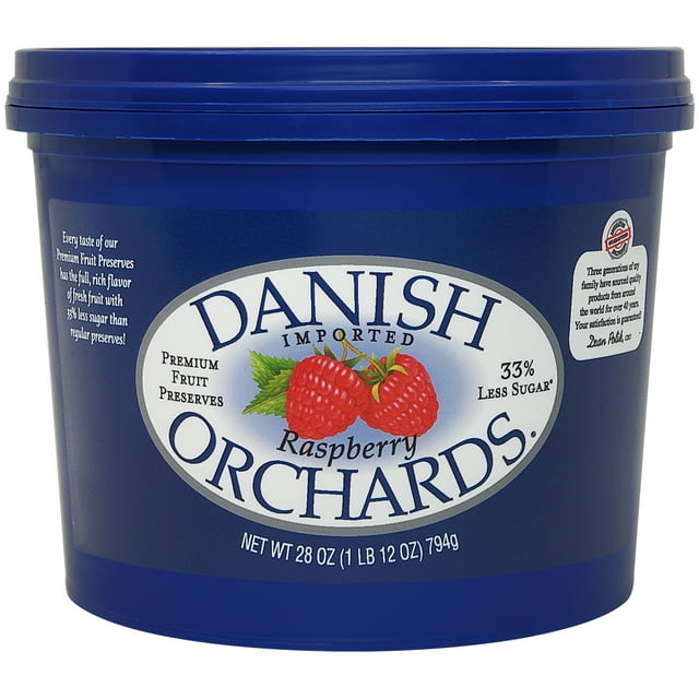 Acme Food Sales Danish Orchard Raspberry Preserves - Walmart.com